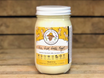 A2 Raw Milk Delivery: Greek Yogurt - Miller's Bio Farm