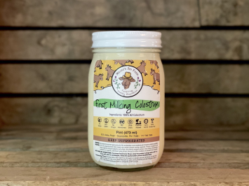 A2 Raw Milk Delivery: Colostrum - Miller's Bio Farm