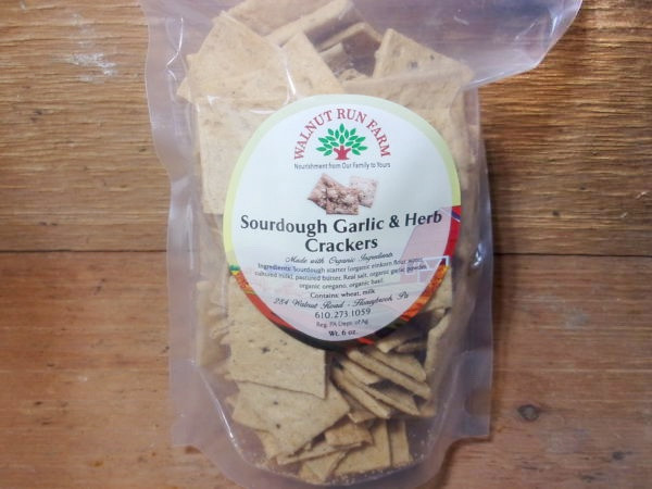 Garlic & Herb Snack Crackers - Pasture to Fork