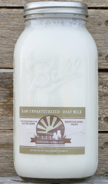 Raw Goat Milk - Provider Farms