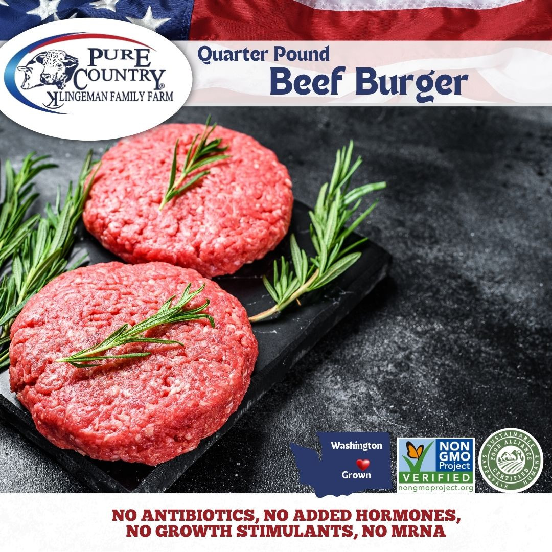 Beef 1 4 Lb BURGERS Pure Country Farms Beef 1 4 Lb BURGERS Pure Country Farms