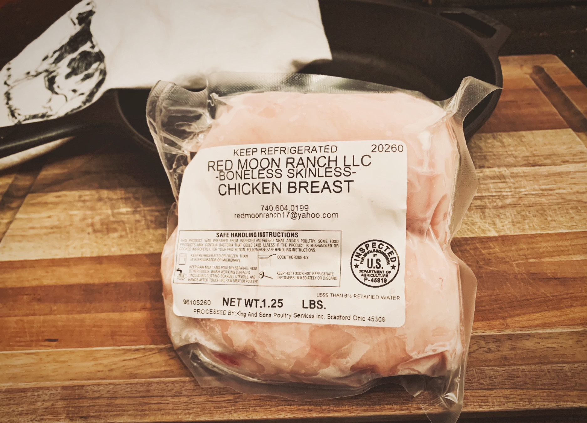 Chicken Breast - Red Moon Ranch LLC