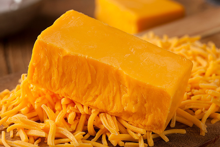 Cheddar Cheese Block - 4 Year Yellow Cheddar - Schneiders Quality Meats ...