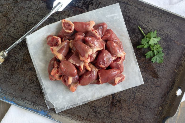 Ethical Pastured Chicken Hearts - Seven Sons Farms