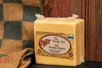 100% Raw Cow Cheese - The Family Cow