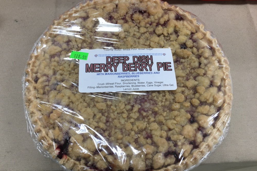 Merry Berry Pie Frozen Cunningham Pastured Meats