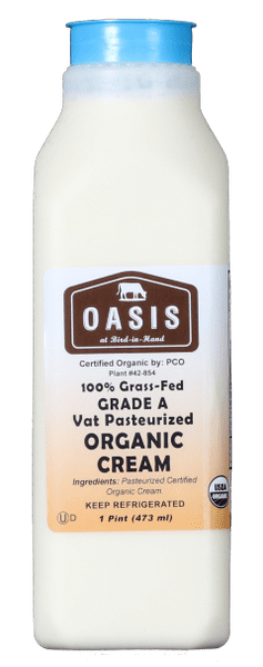 Heavy Cream - Pint (16oz) - Tussock Sedge Farm