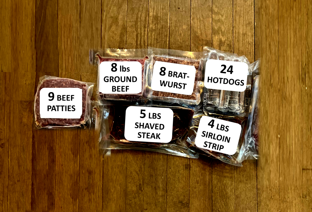 Family Beef Bundle -- Small - Whiffletree Farm