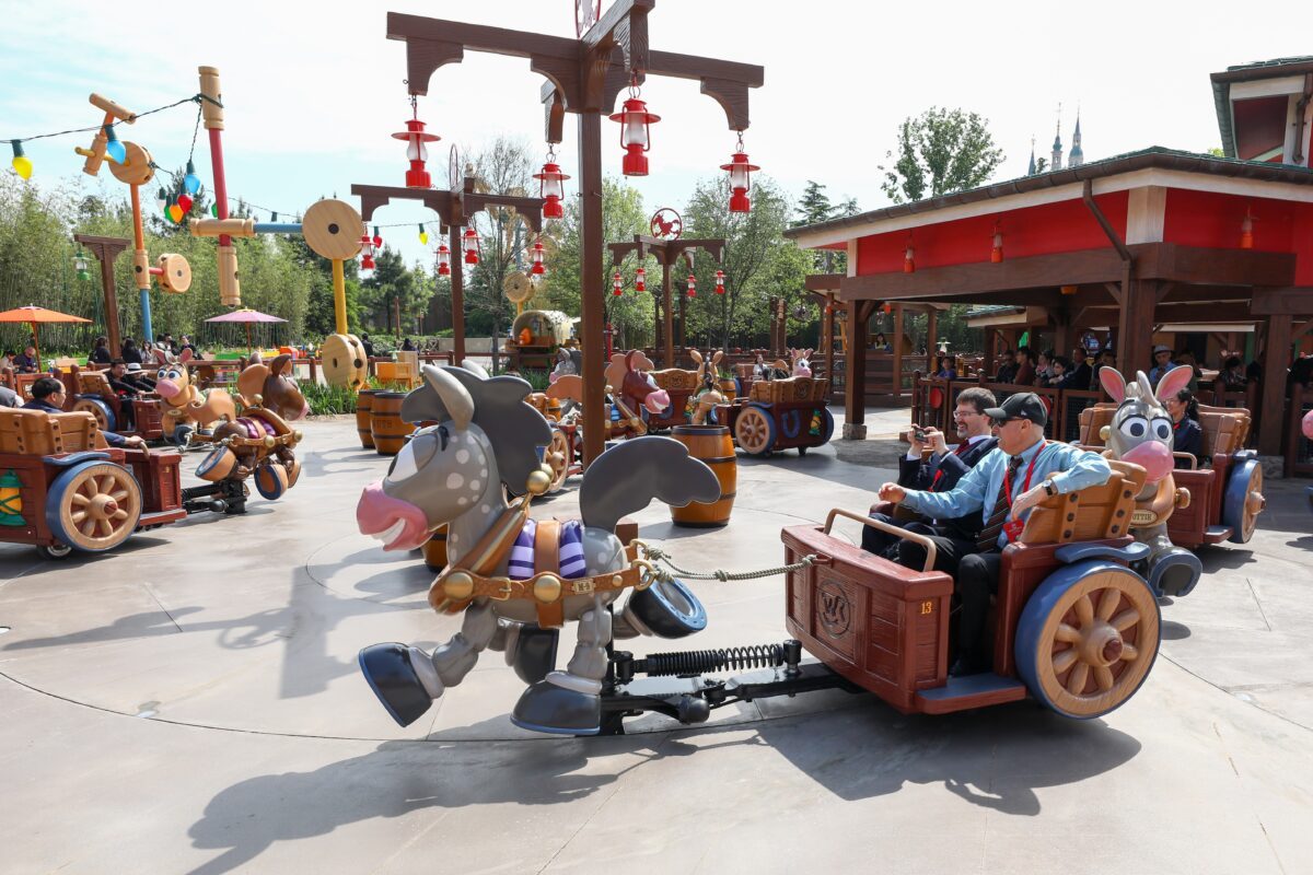 Woody's Roundup Ride at Shanghai Disneyland | Green Vacation Deals
