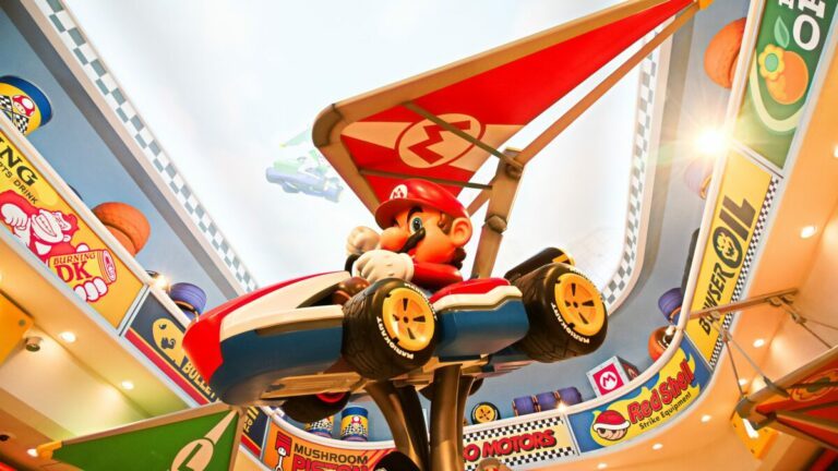 Mario Kart Ride Universal Studios Hollywood Premiere | Green Vacation Deals
