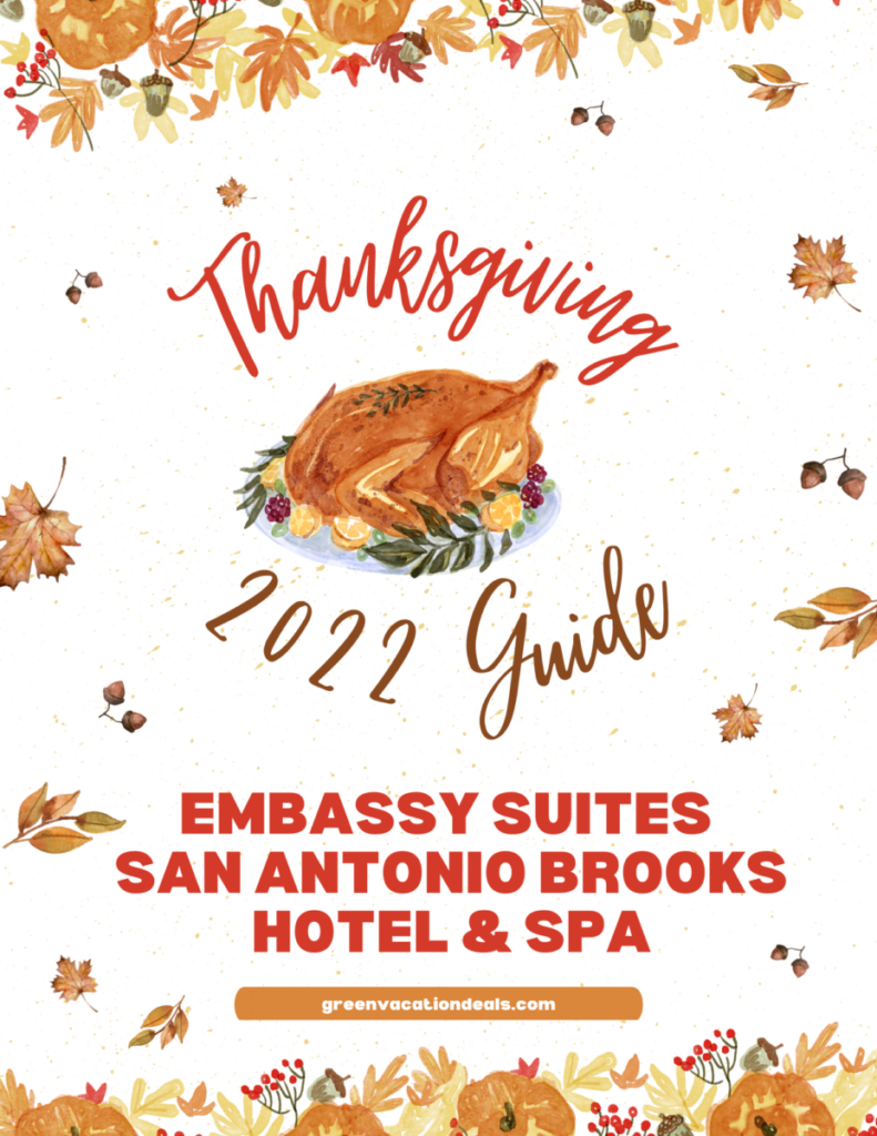 Embassy Suites by Hilton San Antonio Brooks Hotel & Spa Thanksgiving ...