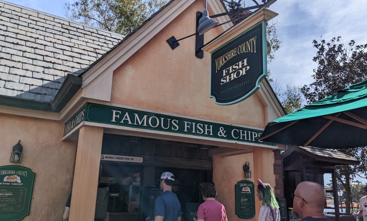 Yorkshire County Fish Shop Epcot Review | Green Vacation Deals