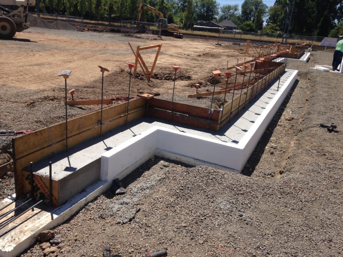 Placing a Concrete Foundation on Rigid Foam Insulation ...