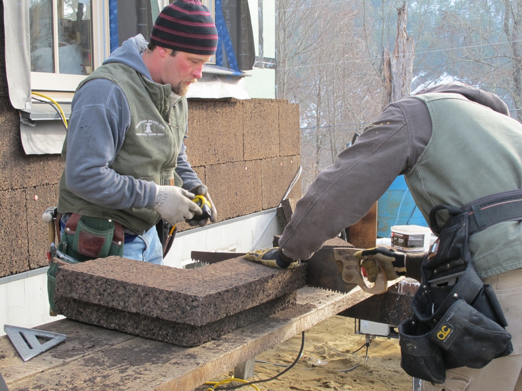 Installing Cork Insulation - GreenBuildingAdvisor