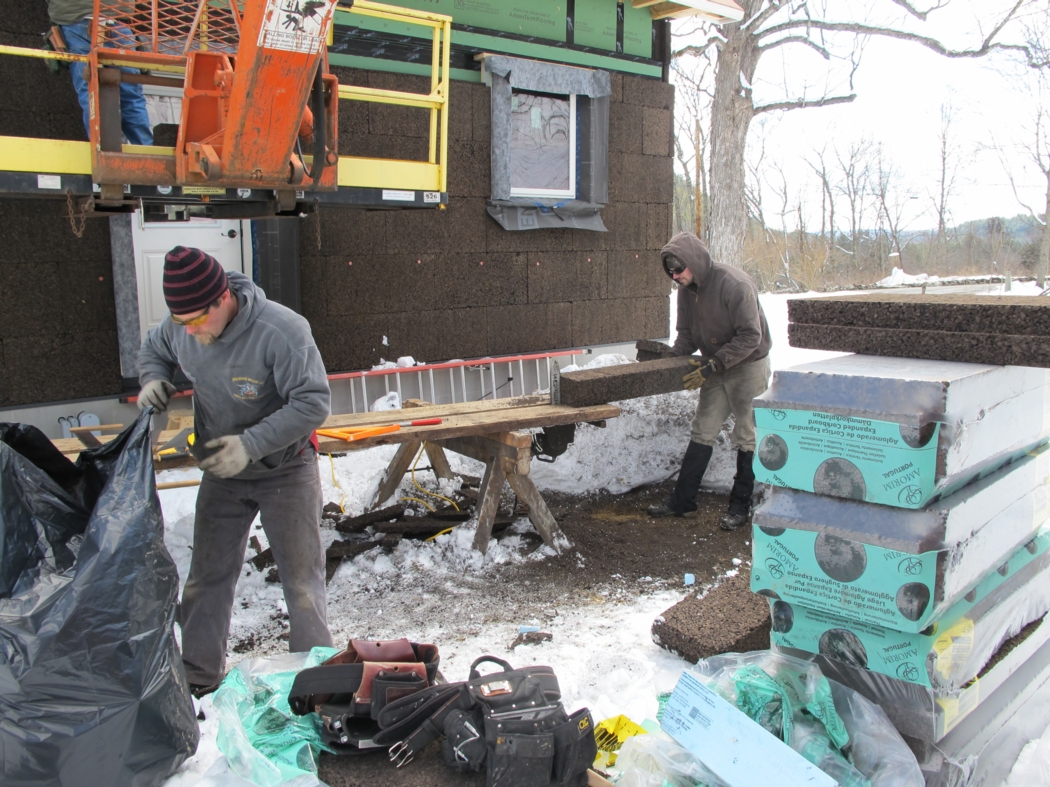 Installing Cork Insulation - GreenBuildingAdvisor