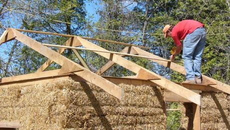 Straw-Bale Walls - GreenBuildingAdvisor