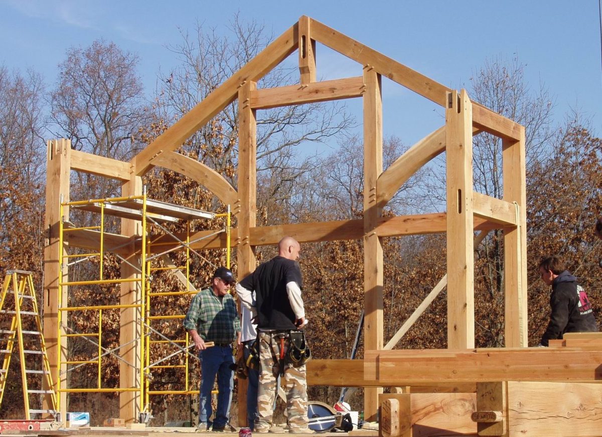 Timber-Frame House is LEED-Platinum and NAHB-Gold - GreenBuildingAdvisor