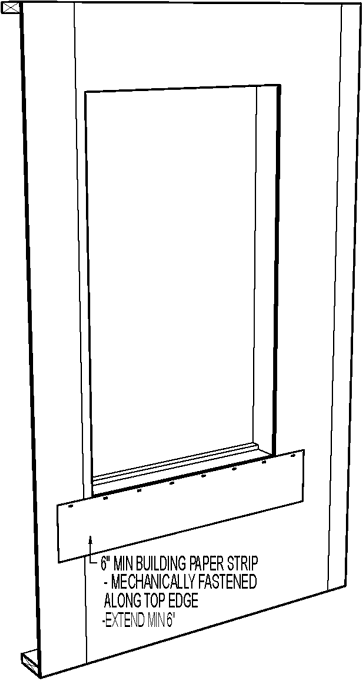 Sequence 4//Flanged window installation // water managed // building ...