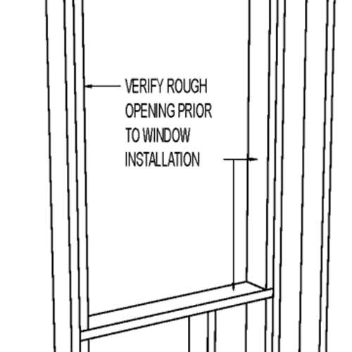 Step 1//Flanged window installation // face sealed // building paper ...