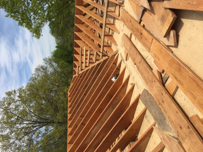 Unvented 5/12 pitch slate roof built with Zip sheathing and closed-cell ...