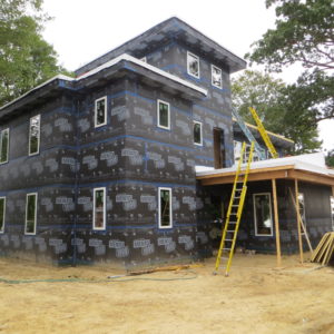 Air sealing exterior Celotex fiberboard sheathing - GreenBuildingAdvisor