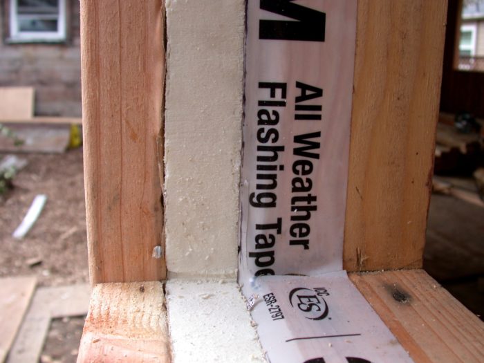 WRB detail with exterior foam and strapping - GreenBuildingAdvisor