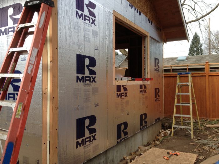 WRB detail with exterior foam and strapping - GreenBuildingAdvisor