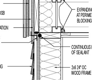 Wall section // vertical board siding // above wood lap siding // 3/4 ...