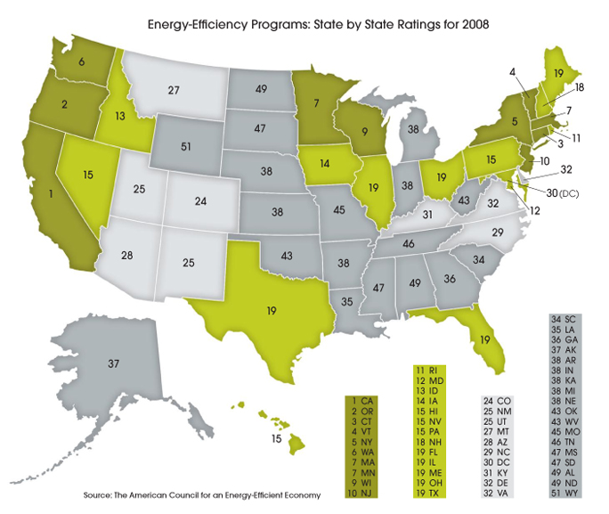 Energy efficiency programs: state by state ratings - GreenBuildingAdvisor
