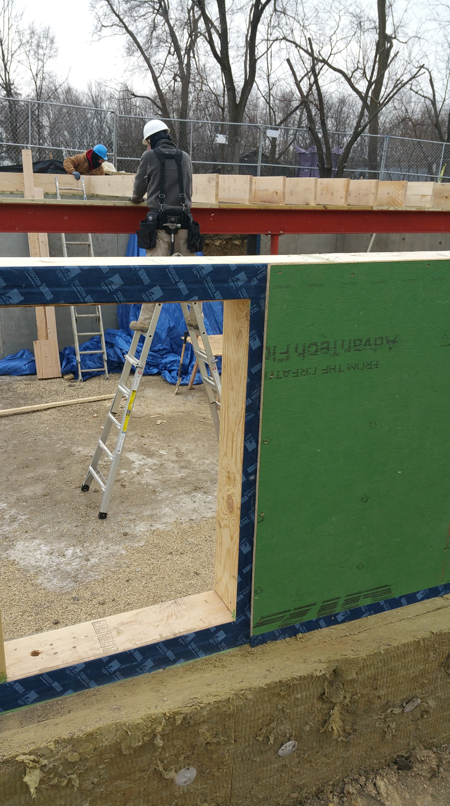 Urban Rustic: Kneewalls, Subfloor, and Exterior Walls ...