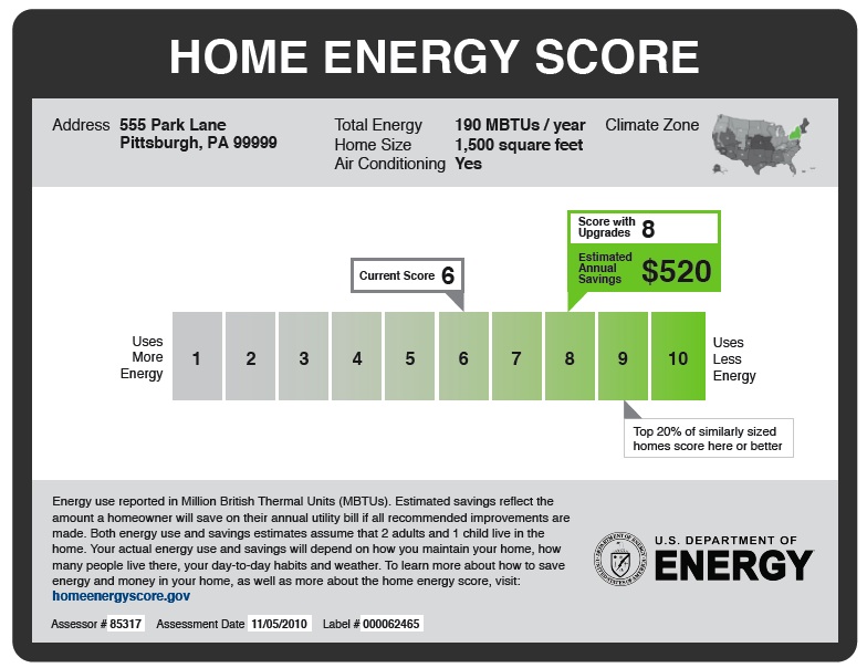 DOE Announces Home Efficiency Scoring System and Weatherization ...