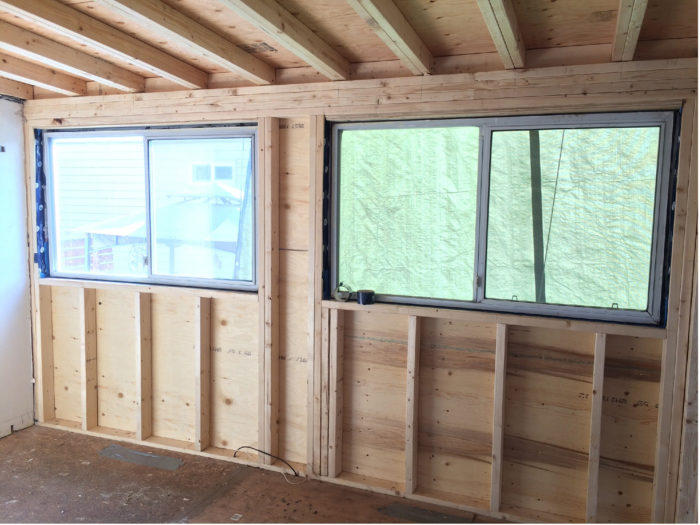 Flat roof on doubled 2x4 rafters — Venting and insulation ...