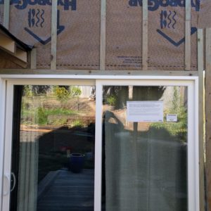 Horizontal furring strips on rainscreen around windows ...