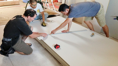 Frugal Happy: Drywall, Flooring and a Loft - GreenBuildingAdvisor