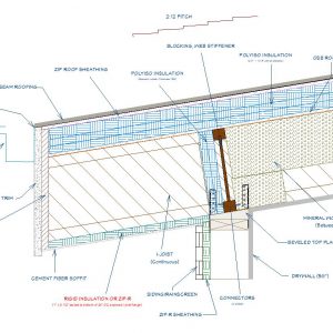 Insulating roof framing in overhangs - GreenBuildingAdvisor