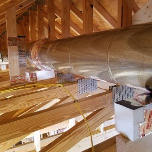 Attic and duct encapsulation with closed-cell SPF insulation ...