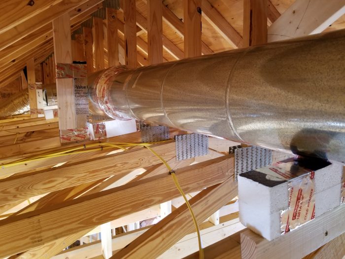 Attic and duct encapsulation with closed-cell SPF insulation ...