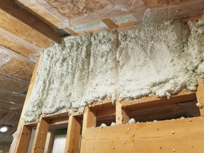 Attic and duct encapsulation with closed-cell SPF insulation ...