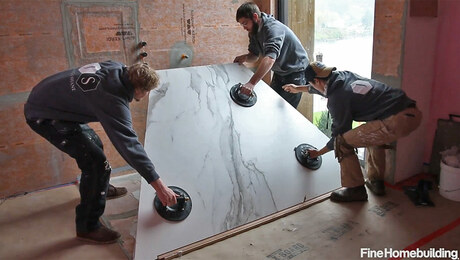 Installing Large-Format Tile - GreenBuildingAdvisor