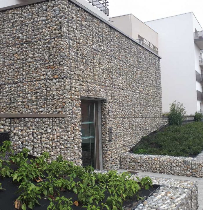 Gabions as Cladding - GreenBuildingAdvisor