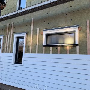 Exterior insulation window detail example. - GreenBuildingAdvisor
