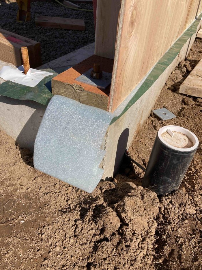 Sheathing flush with foundation or overlap? - GreenBuildingAdvisor