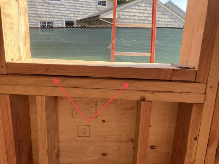 Sloping the Window Buck - GreenBuildingAdvisor