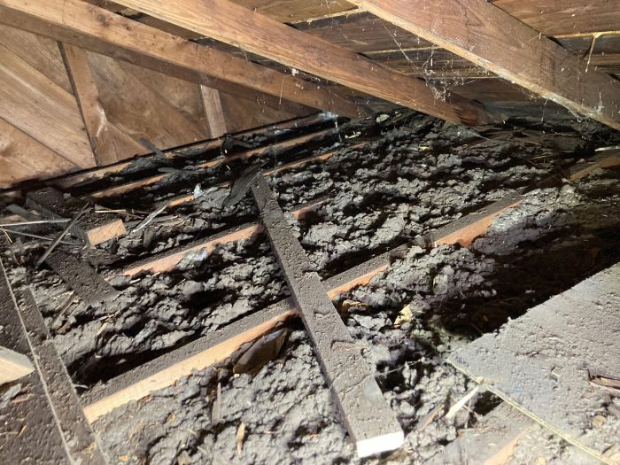 1925 Home – Attic Insulation – Open Stud Cavities, Closet Chase, Misc ...