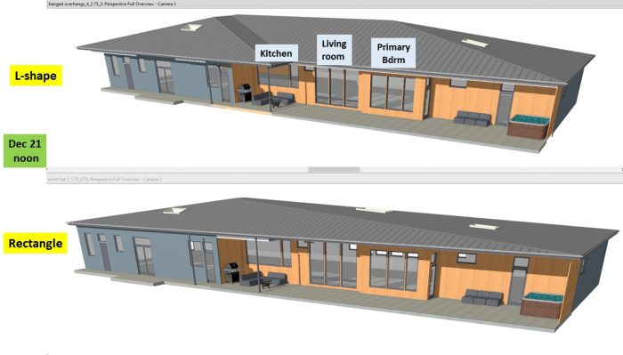 Low-Slope Roof and Deep Overhangs - GreenBuildingAdvisor