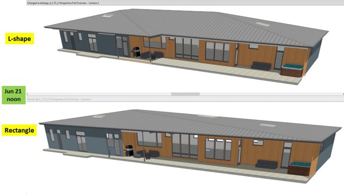 Low-Slope Roof and Deep Overhangs - GreenBuildingAdvisor