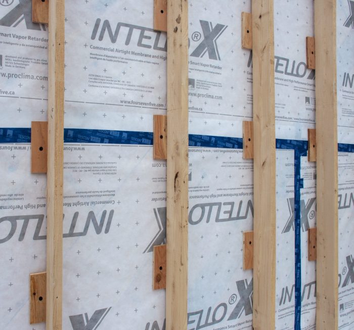 Mineral wool batts for continuous exterior insulation ...