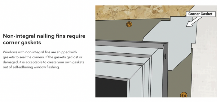Flashing a Flanged Window with Sealant and Tape - GreenBuildingAdvisor