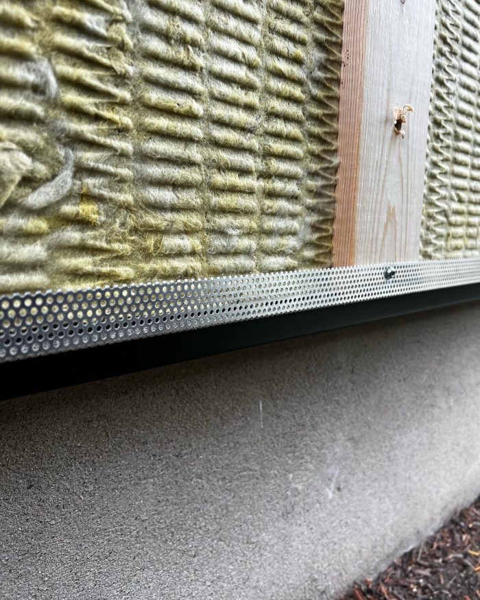Insect screen for an exterior rigid foam wall - GreenBuildingAdvisor