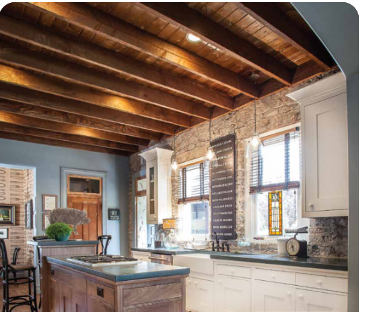 Exposed Ceiling Joist Project - GreenBuildingAdvisor